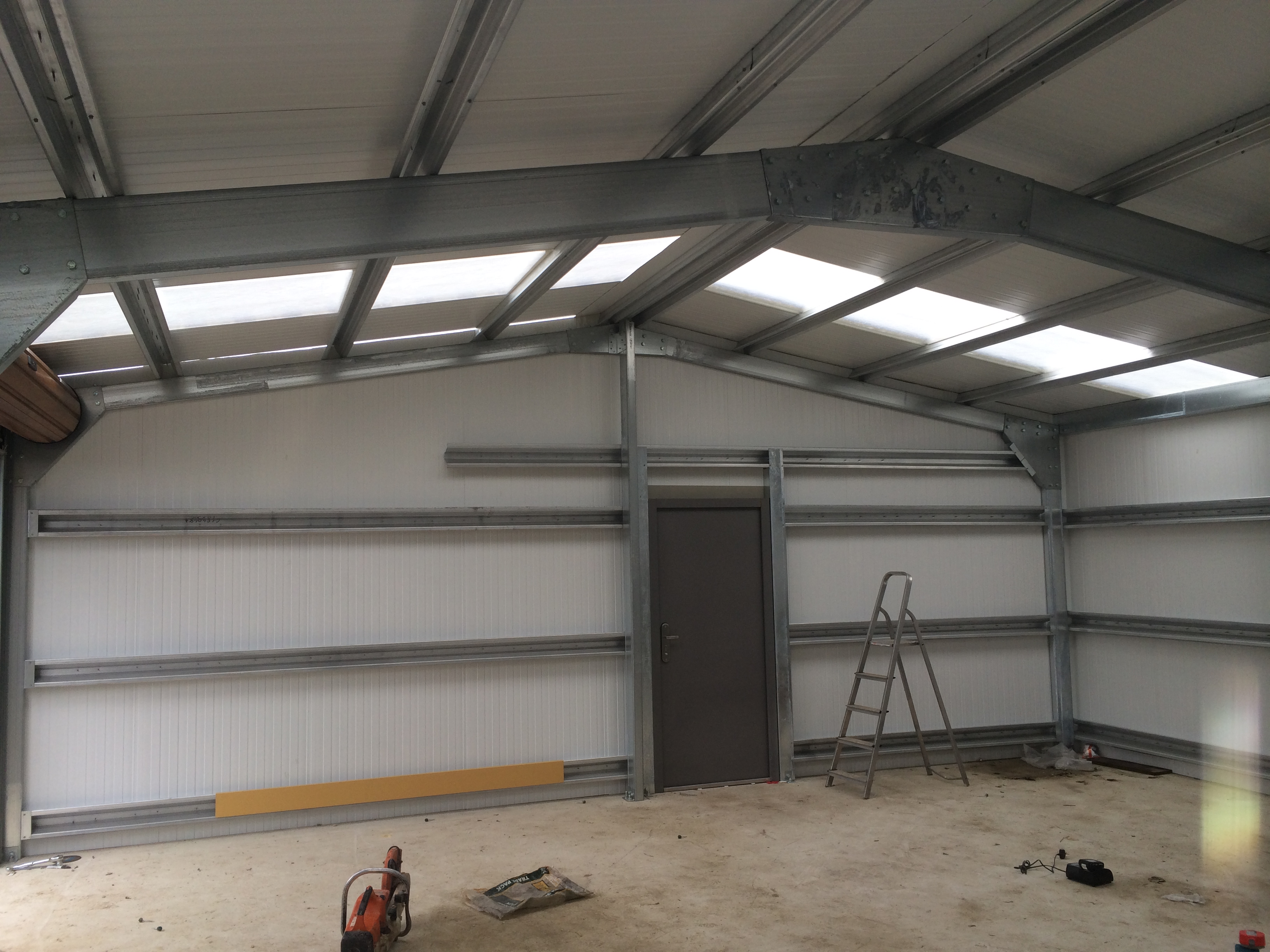 Large insulated Double Garage - Steel Building Kits